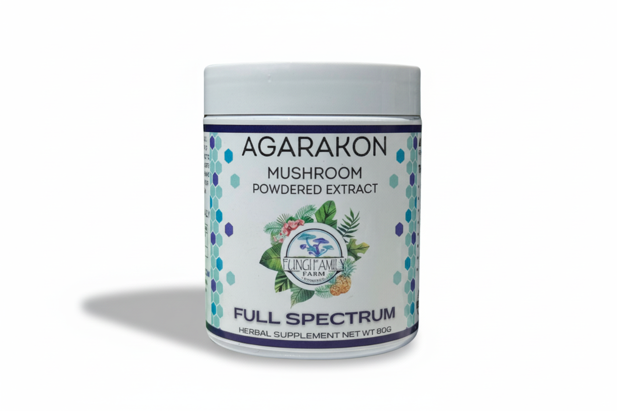 Agarakon mushroom Powder Extract – Fomitopsis officinalis (2,000 mg ...
