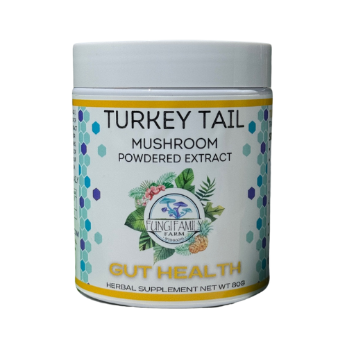 Turkey Tail Powder Extract 100gr 30 day supply – Fungi Family Farm